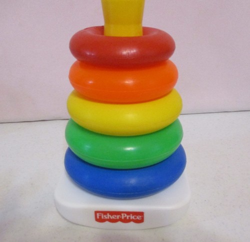 Fisher Price-Rock-A-Stack Rings-Vintage-As Shown | eBay