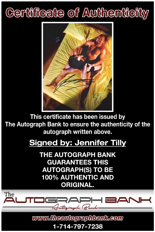 Jennifer Tilly authentic signed celebrity 8x10 photo W/Cert Autographed ...