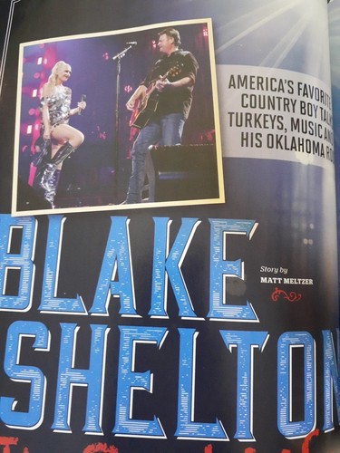 Hook and Barrel Magazine - Blake Shelton | eBay