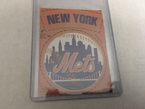 1968-72 Fleer Cloth Stickers New York Mets Patches Emblems Logo. | eBay