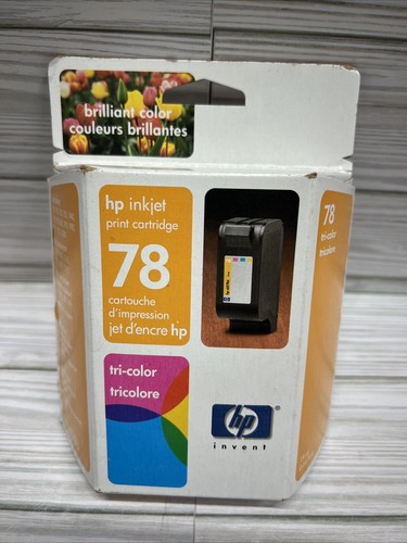 NEW ~ HP Genuine 78 Inkjet Print Cartridge c6578d ~ Genuine & SEALED ...