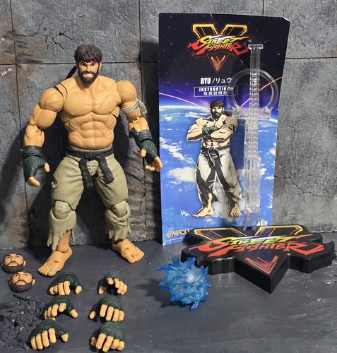 Storm Collectibles Street Fighter V Ryu (Hot Ryu) 1/12 Scale Action ...