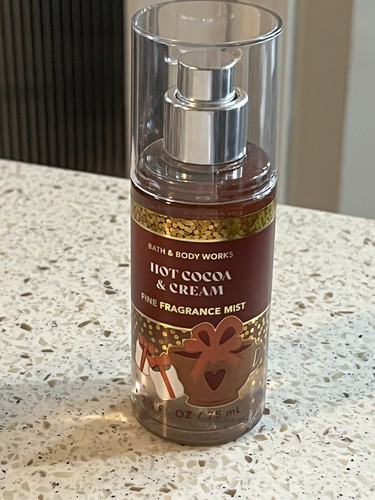 Bath & Body Works Hot Cocoa And Cream Fine Fragrance Mist TRAVEL Size ...