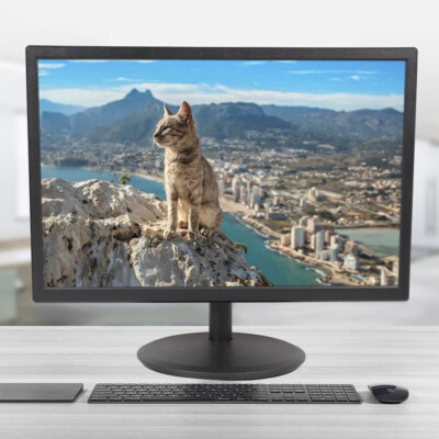 19 inch Portable LED Smart Digital LED Display 16:10 HDMI VGA AV HD ...