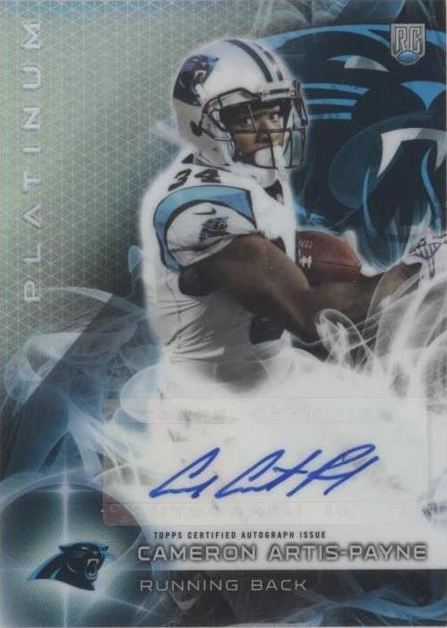 2015 Topps Platinum - Autographed Rookies Cameron Artis-Payne #AR-CA ...