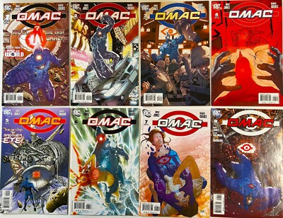 OMAC 1 2 3 4 5 6 7 8 OF 8 COMPLETE HIGH GRADE DC SET 2ND SERIES | eBay