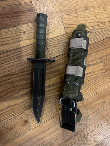 BUCK 188 / PHROBIS III M9 Knife and Sheath 1994 | eBay