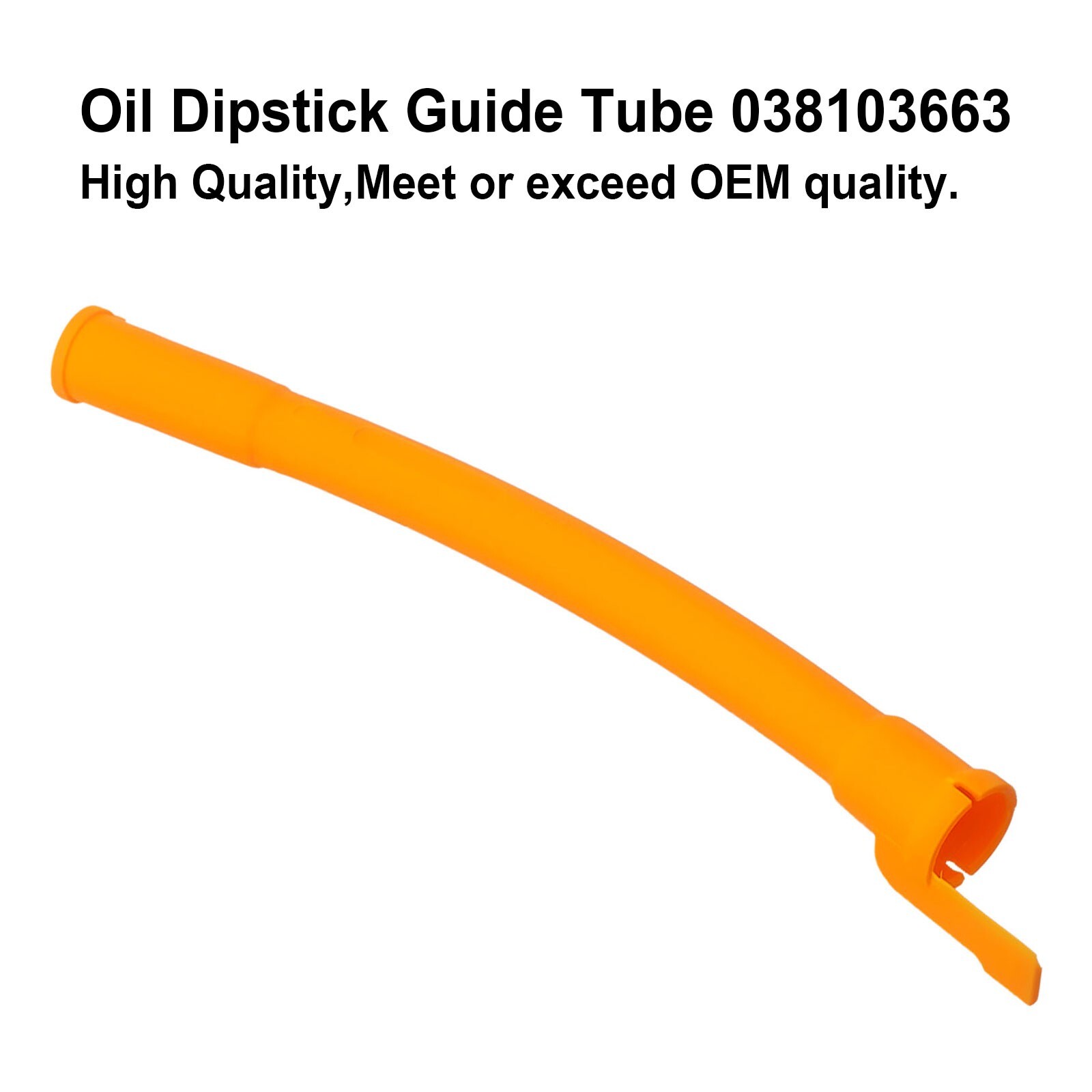 Oil Dipstick Tube for A3 A4 A6 1 9 For GOLF 038103663 OEM Replacement ...