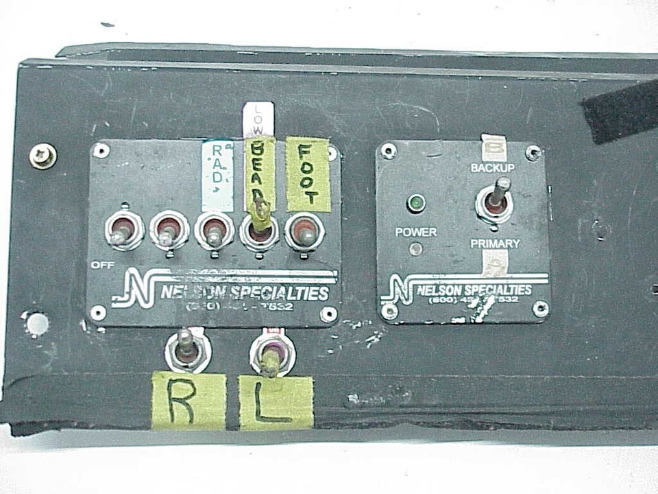 Aluminum Race Car Dash Panel 24" Long 8" Wide and 8 switches NASCAR | eBay