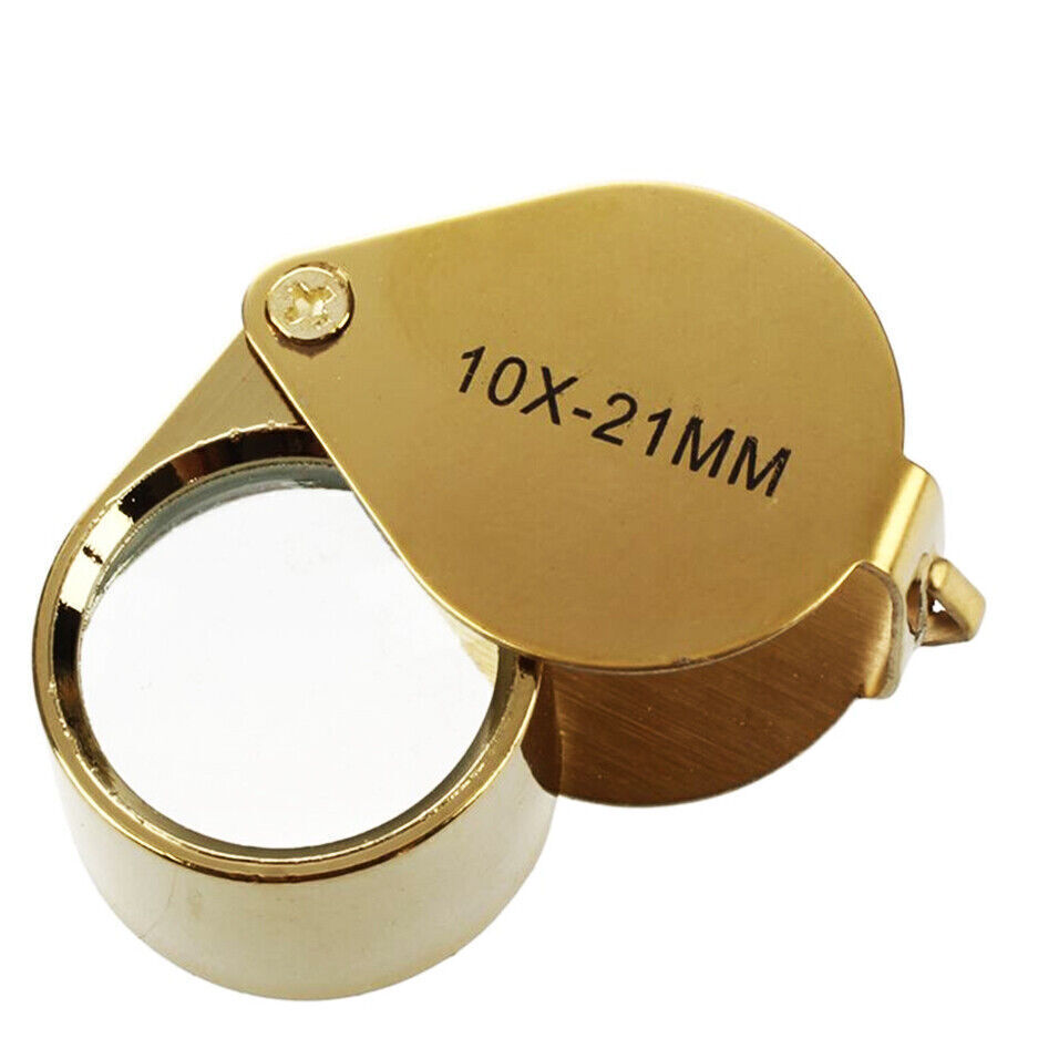 10X Juweliere Lupe Lupe Schmuck Münze Schleife Lupe Glas Tasche | eBay