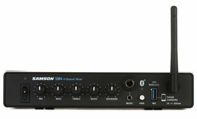 Samson SM4 4-Channel Line Mixer for sale online | eBay