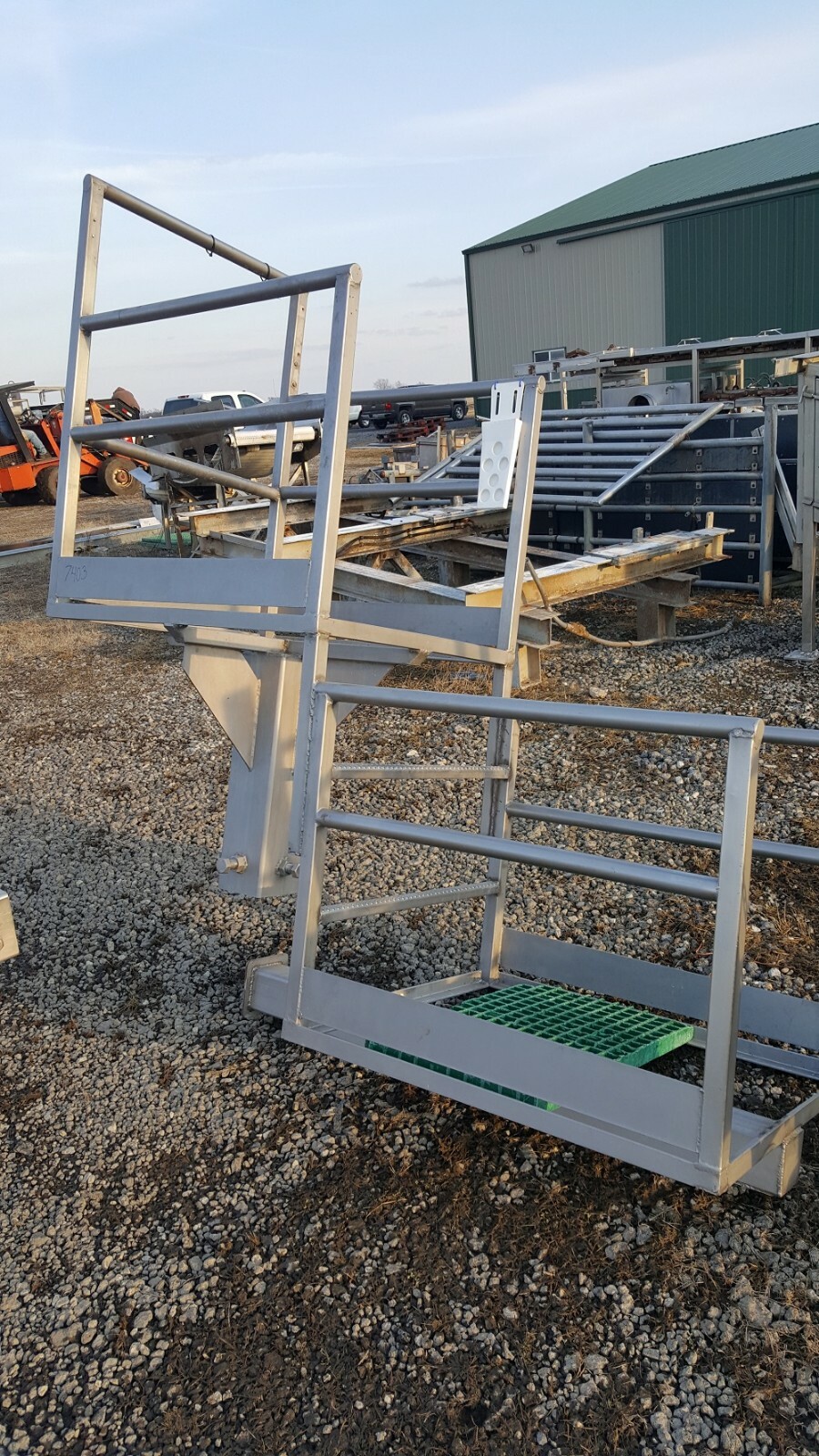 STIANLESS STEEL OVERHEAD Work Platforms - 7403 | eBay