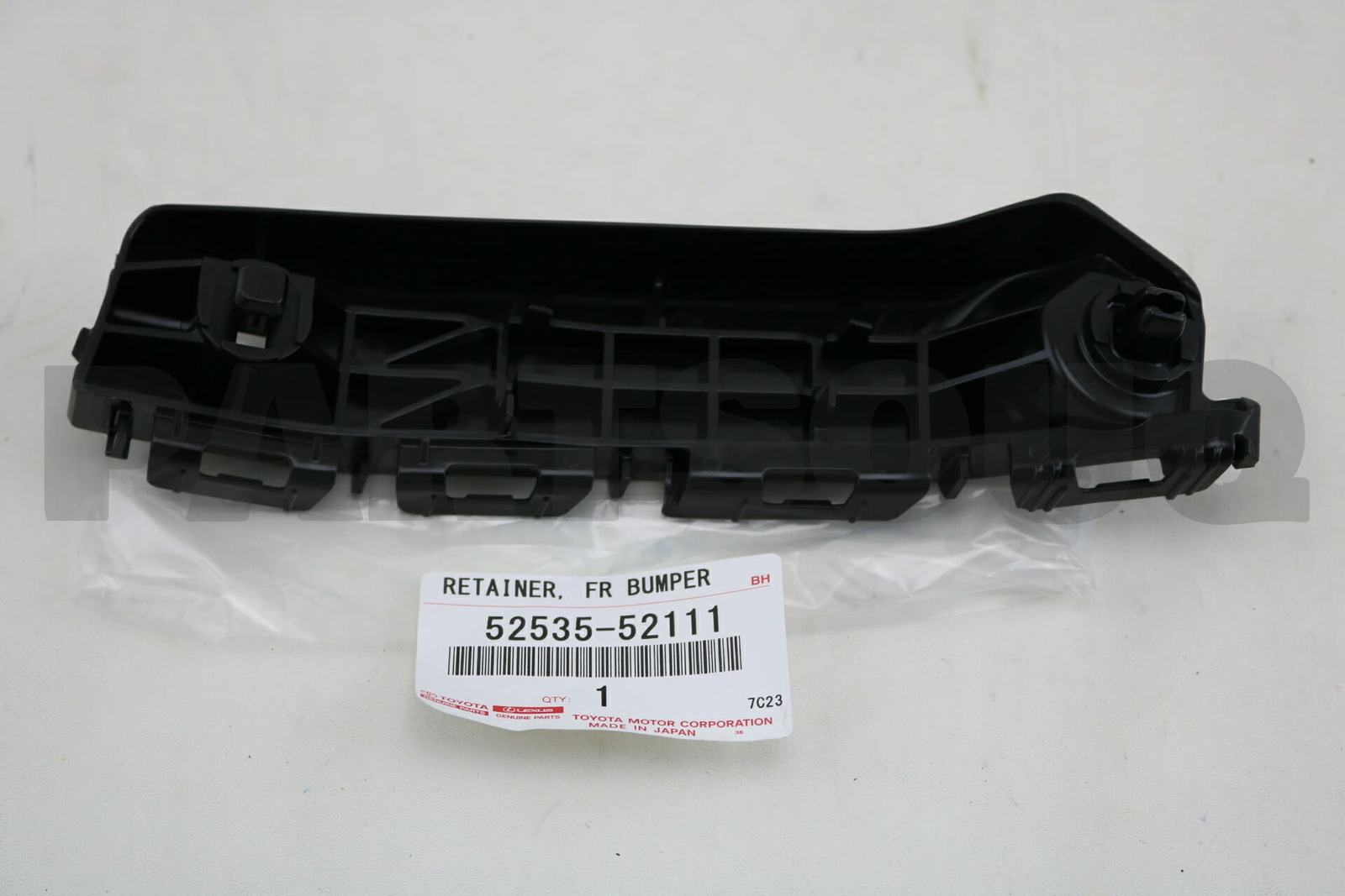 5253552111 Genuine Toyota RETAINER, FRONT BUMPER SIDE, RH 52535-52111 ...