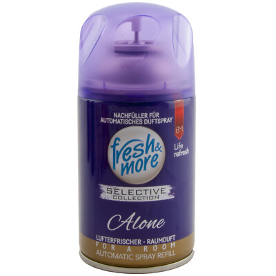 fresh & more Automatik Spray ALONE 1 x 250ml Nachfüller Duftspray ...