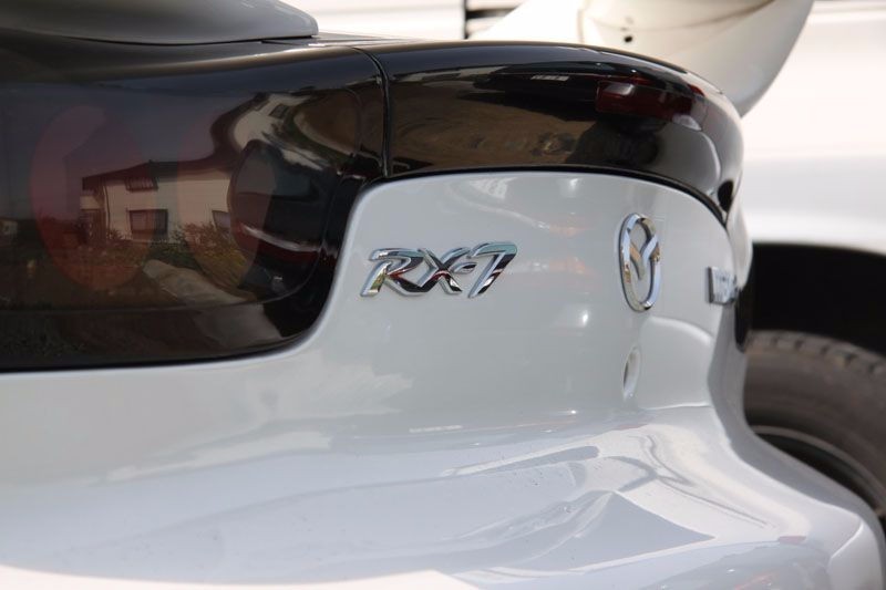 NEW MAZDA OEM GENUINE JDM RX-7 CHROME EMBLEM REAR SIDE STICKER FOR RX7 ...