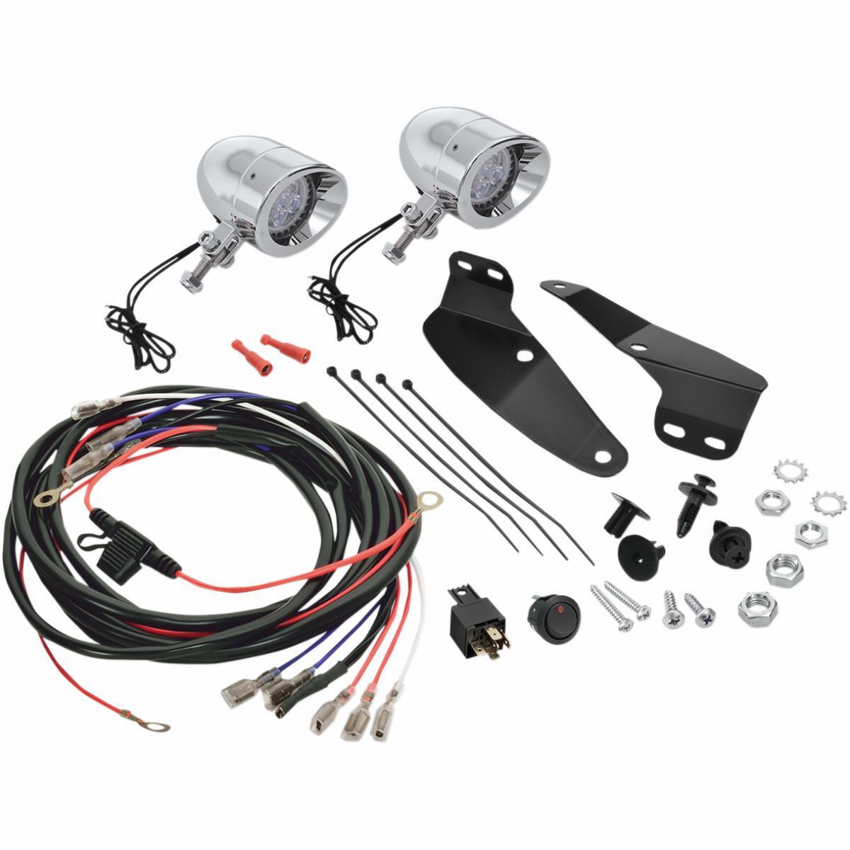 Show Chrome - 52857LBK - Mini LED Light Kit, Chrome for sale online | eBay