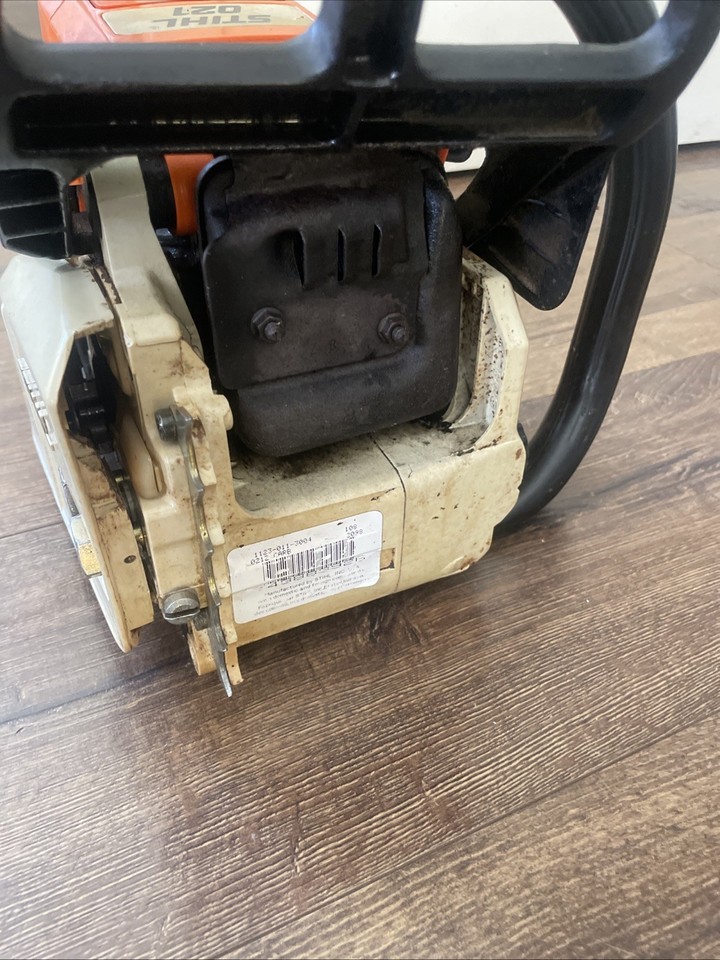 Stihl 021 Chainsaw For Parts or Repair needs Work. Good Compression. | eBay
