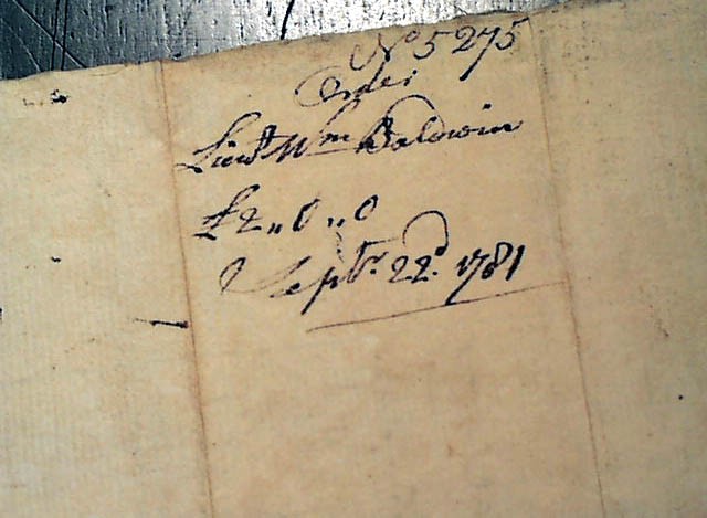 Rare 1781 State of Connecticut REVOLUTIONARY WAR Military Lieut. Pay ...