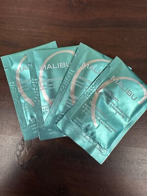 4x Malibu C Swimmers Hair Wellness Treatment Packets | eBay