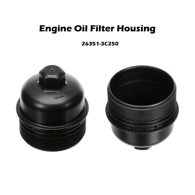 NEW Oil Filter Cap Cover Plastic Amanti Borrego Sedona Sorento 26351 ...