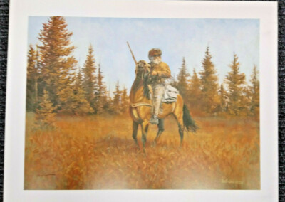 On Horseback Art Print by George Wise, 1988 Signed | eBay
