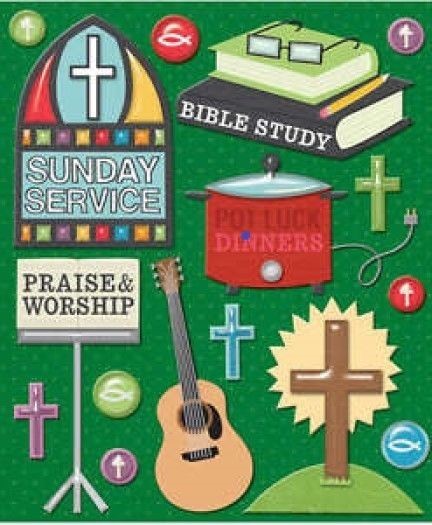 CHURCH ACTIVITIES Bible Study Sunday Service Potluck Dinner Praise K&Co ...