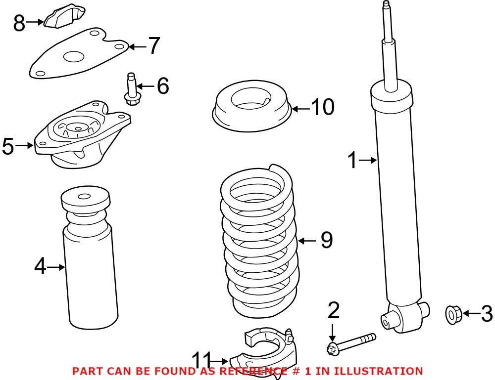 BMW M2 F87 2015-2017 Shock Absorber Rear 33522289537 for sale online | eBay