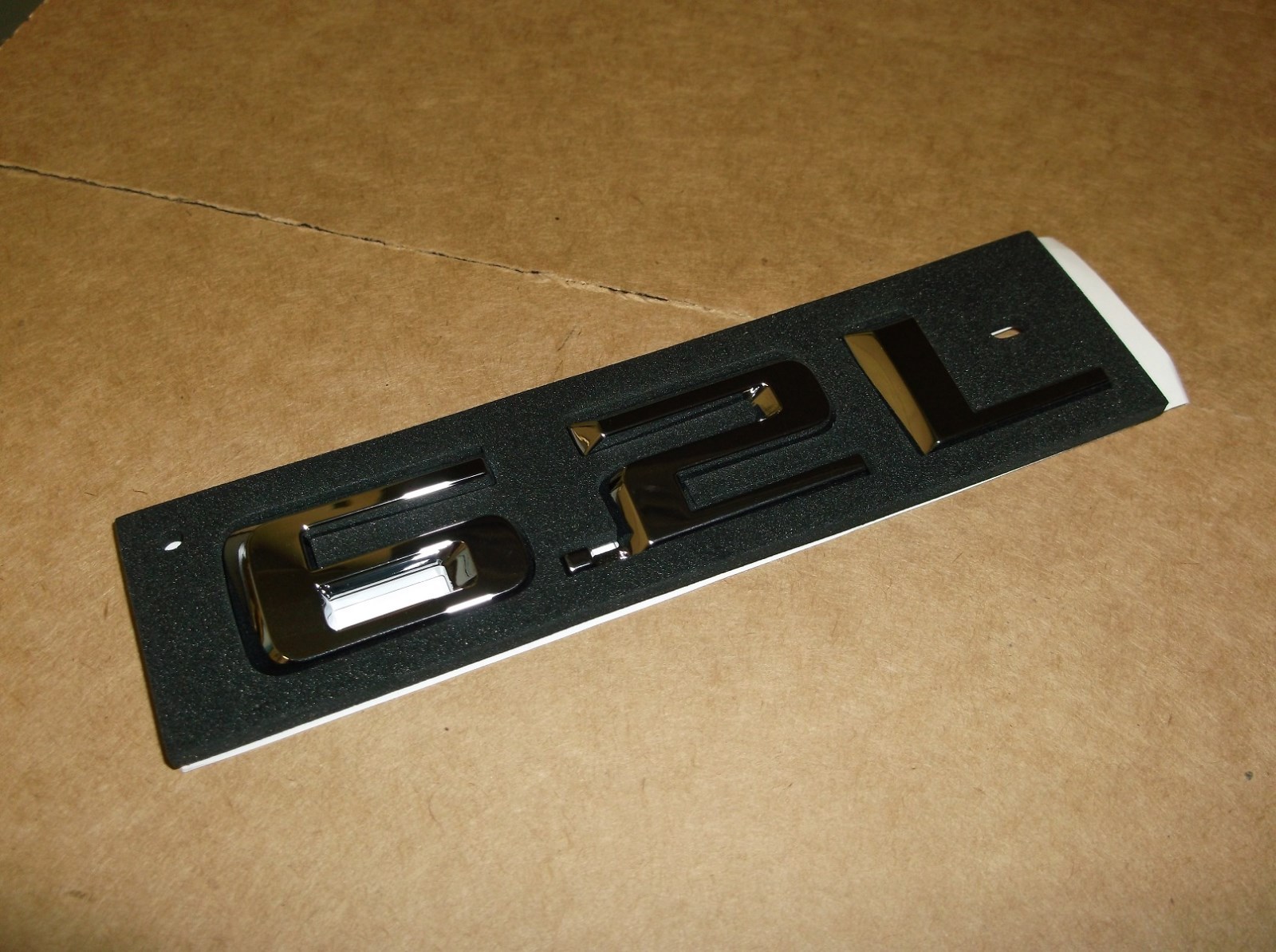 2019 Chevrolet Silverado 6.2 Liter Chrome Emblem~84192174~OEM~GMC ...