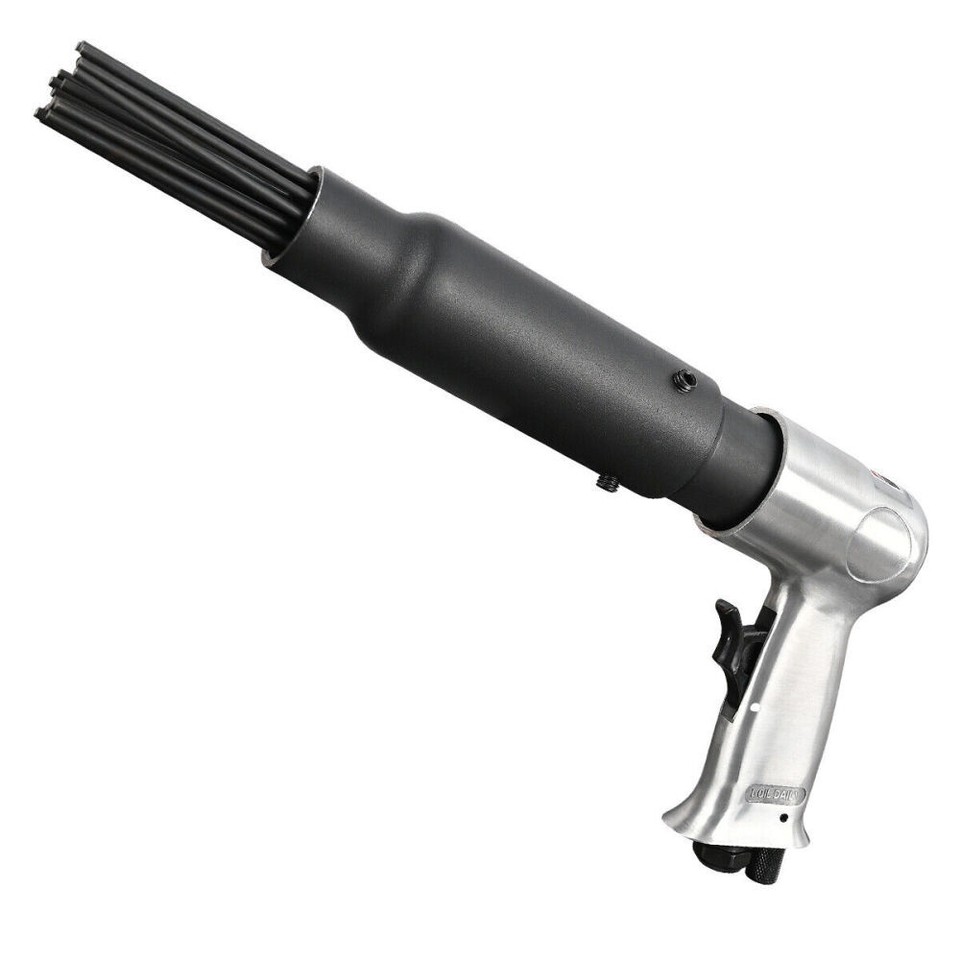 Air Pneumatic Gun Needle Scaler with Hammer Chisel Kit Rust Weld ...