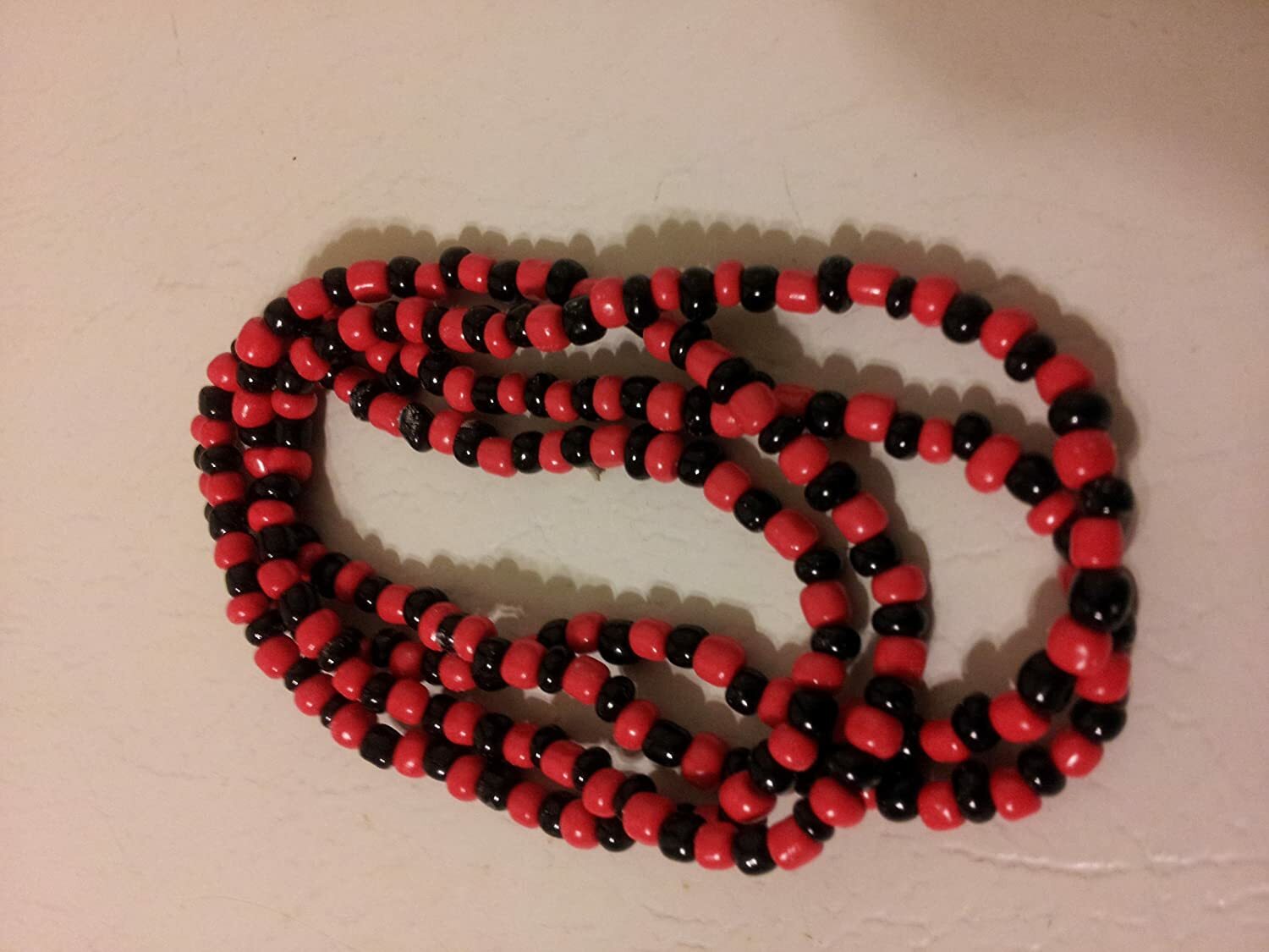 ELEGUA Non-Stretchy Ellegua Eshu Santeria 1 pc. 32 inch RED & Black ...