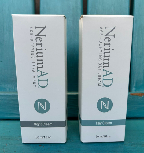 2 BOXES NERIUM AD AGE-DEFYING TREATMENT NIGHT & DAY CREAMS 30ML/1 FL ...