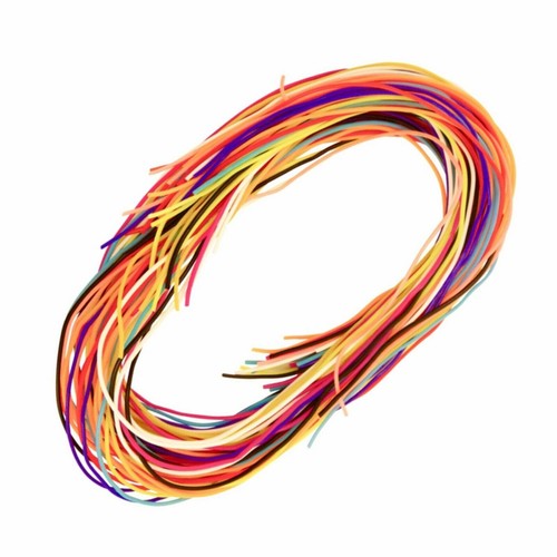 Coloured Scoubidou Play Strings Scubidu Scooby Knit Art Weave Scoobie ...