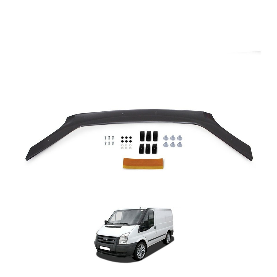 FORD TRANSIT MK7 2007-13 BONNET BUG GUARD WIND STONE DEFLECTOR ...