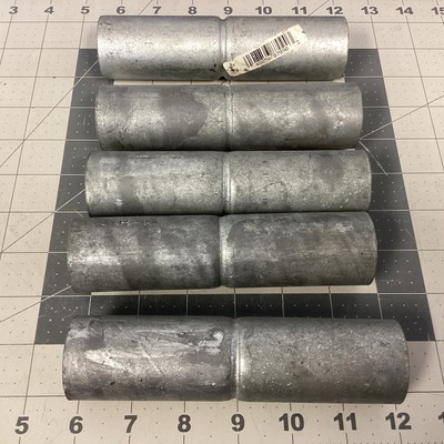 Master Halco Chain Link Fence Galvanized Top Rail Sleeve (Lot of 5 ...