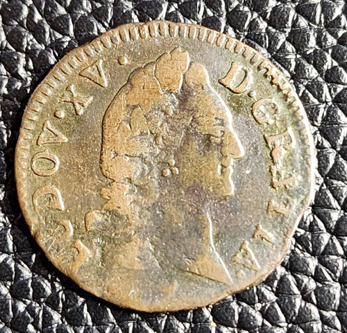 1768 France 1 Sol Copper Coin - Fine - # 29076 | eBay