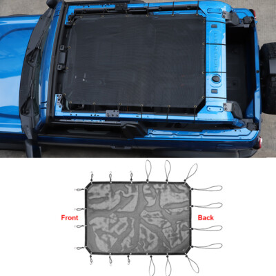 Roof Mesh Sunshade Sun Shade Sunroof Top Net Cover for Ford Bronco 2021 ...