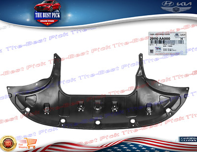 ⭐OEM⭐ Front Engine Splash Shield Under Cover 2021-23 Hyundai Elantra ...