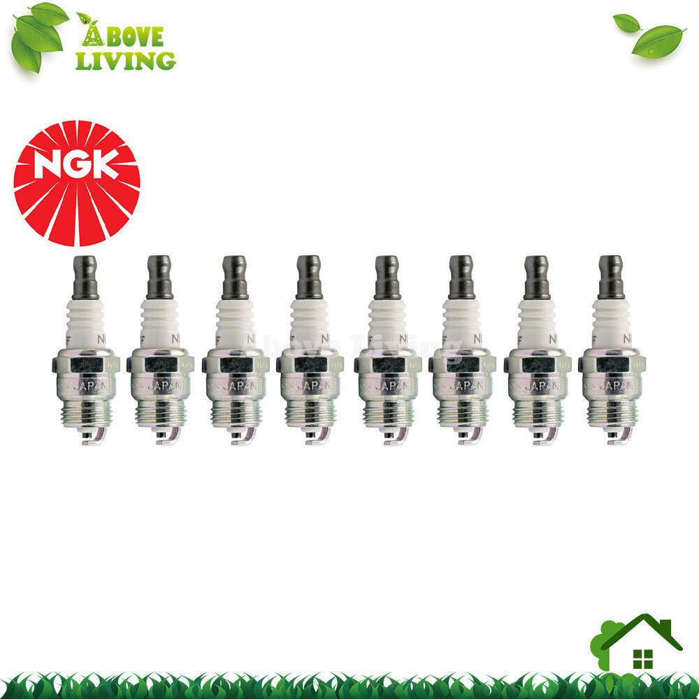 NGK Spark Plugs BPM6F Fit McCulloch Chainsaws Pro Mac 3205AV Silver ...