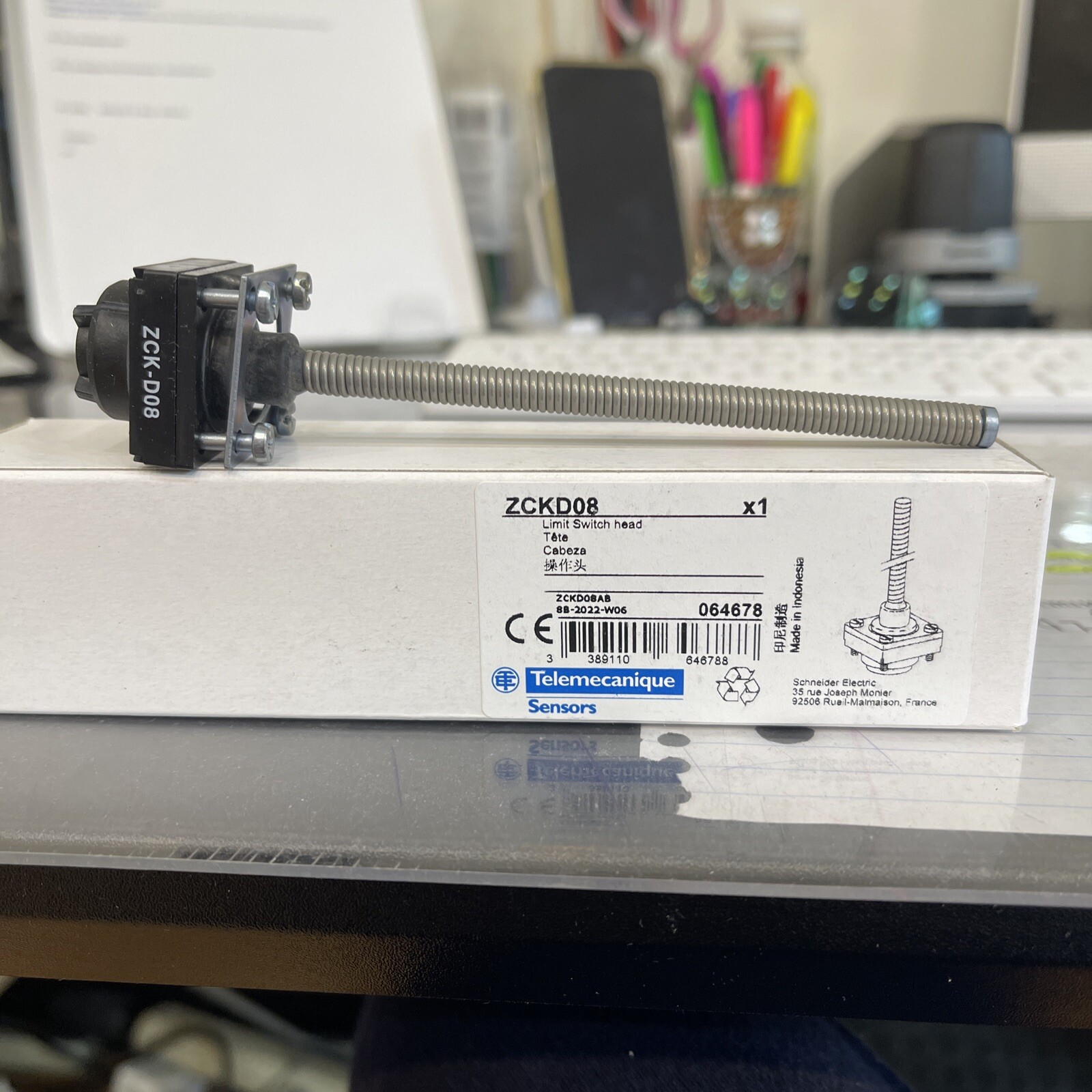 TELEMECANIQUE. SPRING ROD. ZCKD08 | eBay