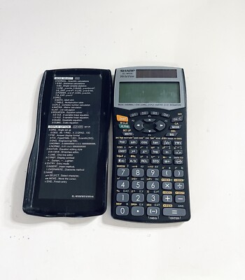 Sharp WriteView EL-W516 Scientific Engineering Calculator TESTED WORKS ...