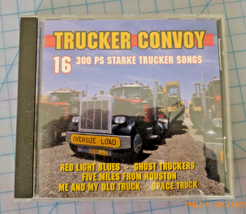 Trucker Convoy CD - 16 300 PS Starke Trucker Songs | eBay