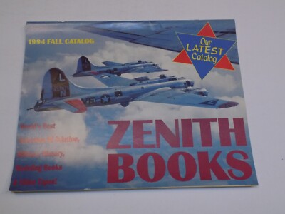 Zenith Books Catalog Fall 1994 Air Planes WWII RAF Aviation Books ...