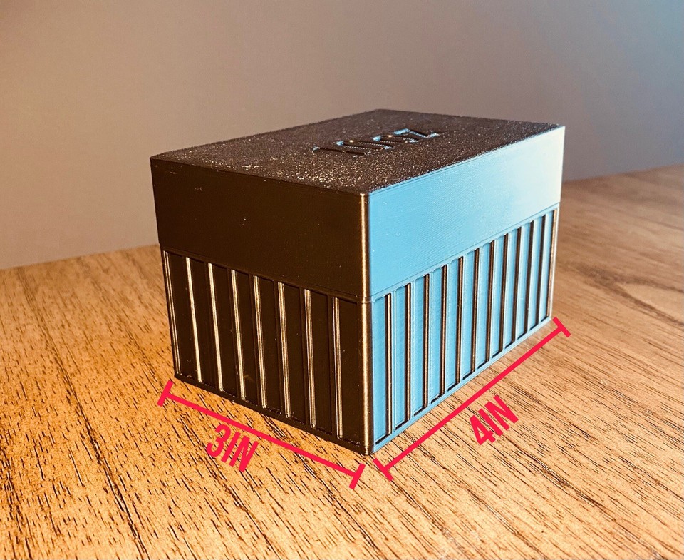 Silver Storage Box/Holder Holds 5x 10oz Silver Bars In Standard Capsule ...