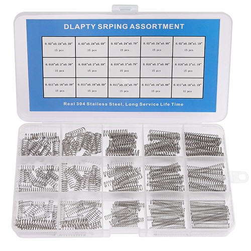 Small Springs Compression Kit Assortment Mechanical Steel Assorted Set ...