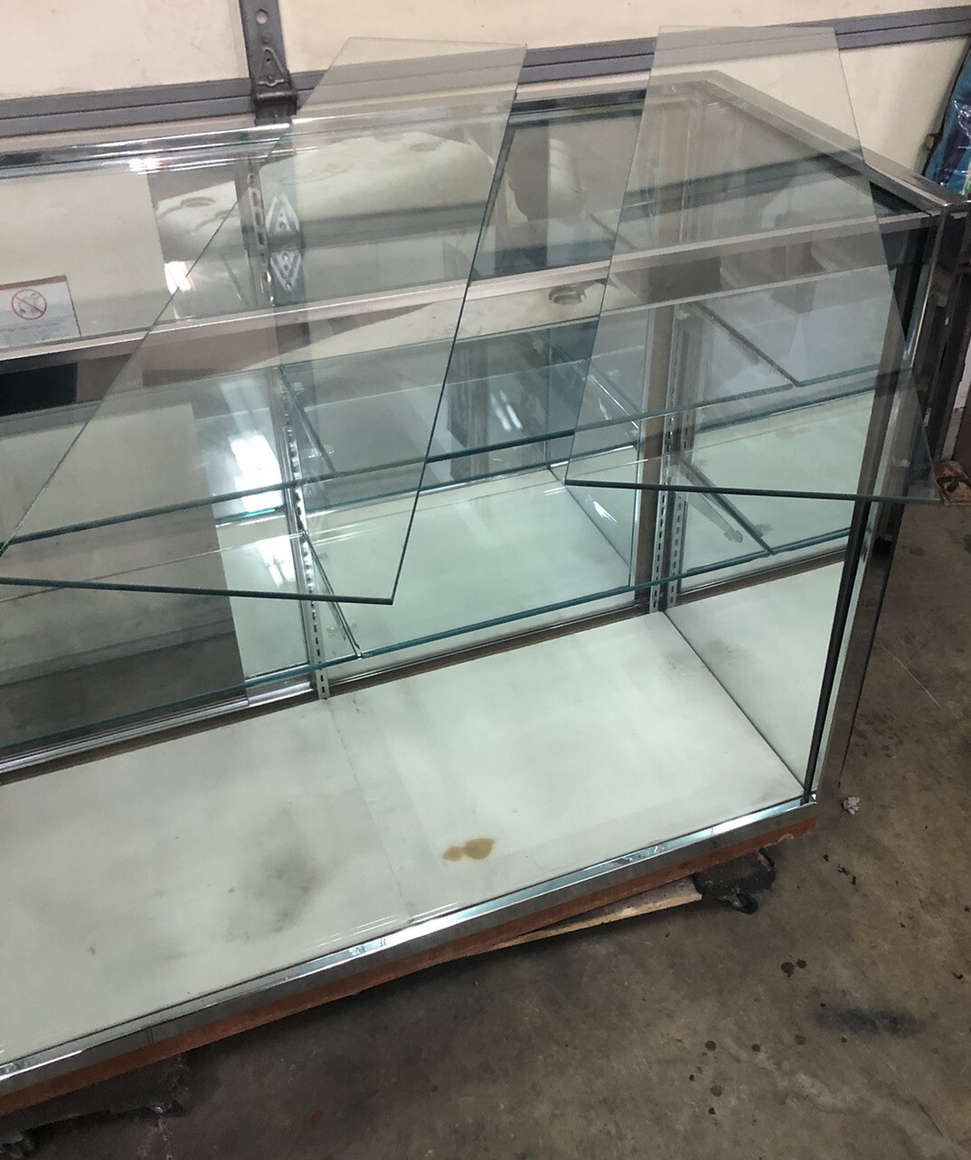 Glass Countertop Display Case Fixture Showcase | eBay