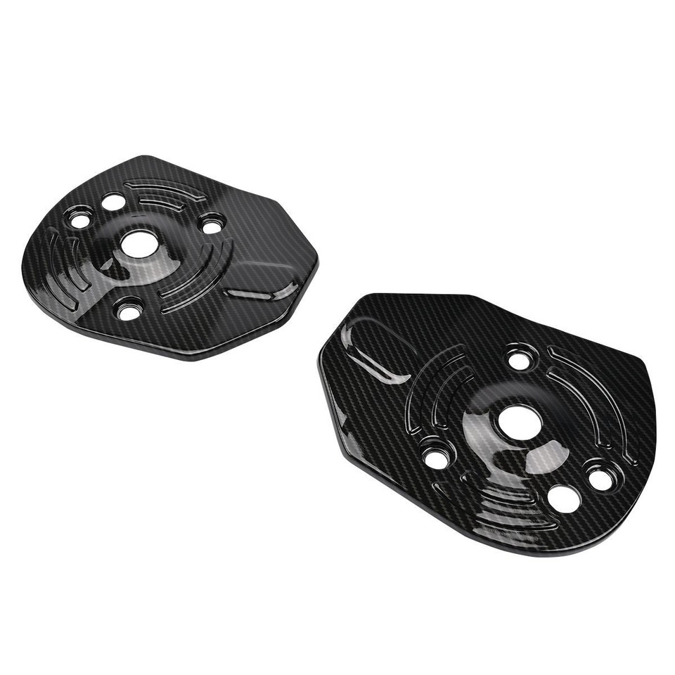 2X Rear Strut Shock Tower Trims Covers w/ Mag Ride For Corvette C8 2020 ...