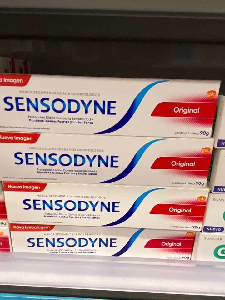 Sensodyne Original Toothpaste for Sensitive Teeth 90 g-PACK X 20 | eBay