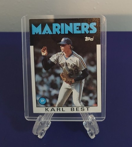 KARL BEST SEATTLE MARINERS #61 - TOPPS NM-MT 1986 | eBay