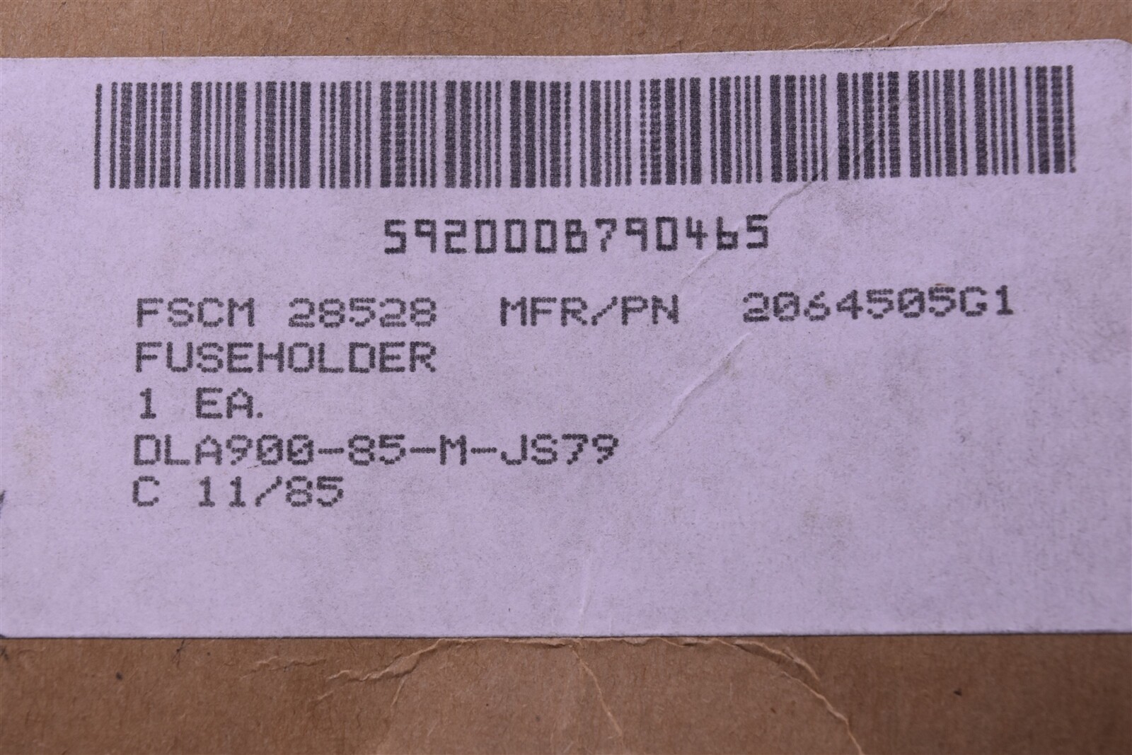 Mil-Spec Aircraft Fuse block T-2 Buckeye P/N: 2064505G1 for 5mm x 25mm ...