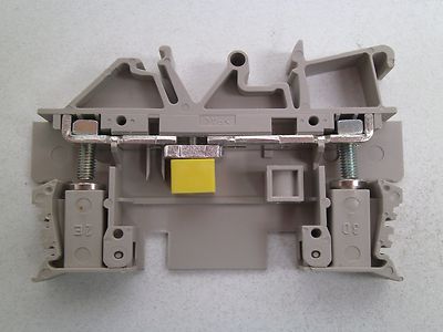 (5) NEW! Weidmuller WTL 6/4 FF Terminal Block with Sliding Switch ...